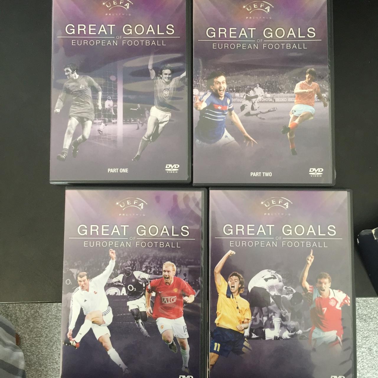UEFA The Official Football Collection DVD Set. All 4... - Depop