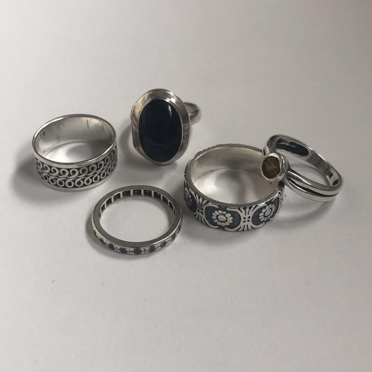 Sterling silver 925 rings available , all listed... - Depop