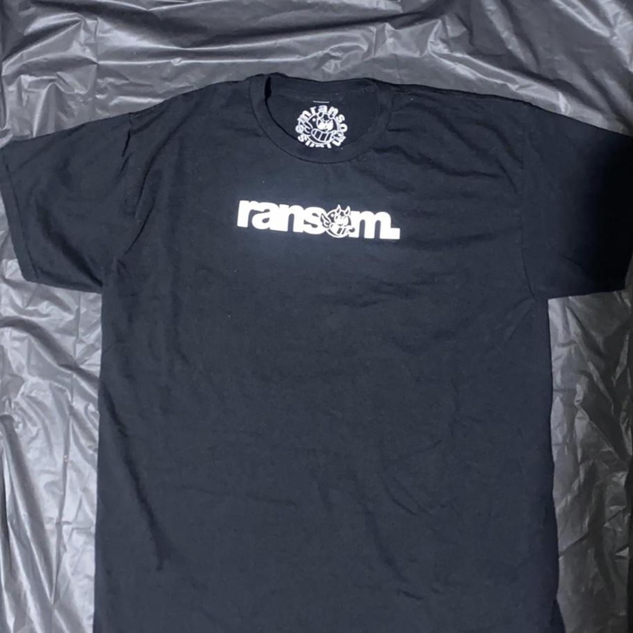Ransom logo shirt Large NEVER WORN NO... - Depop
