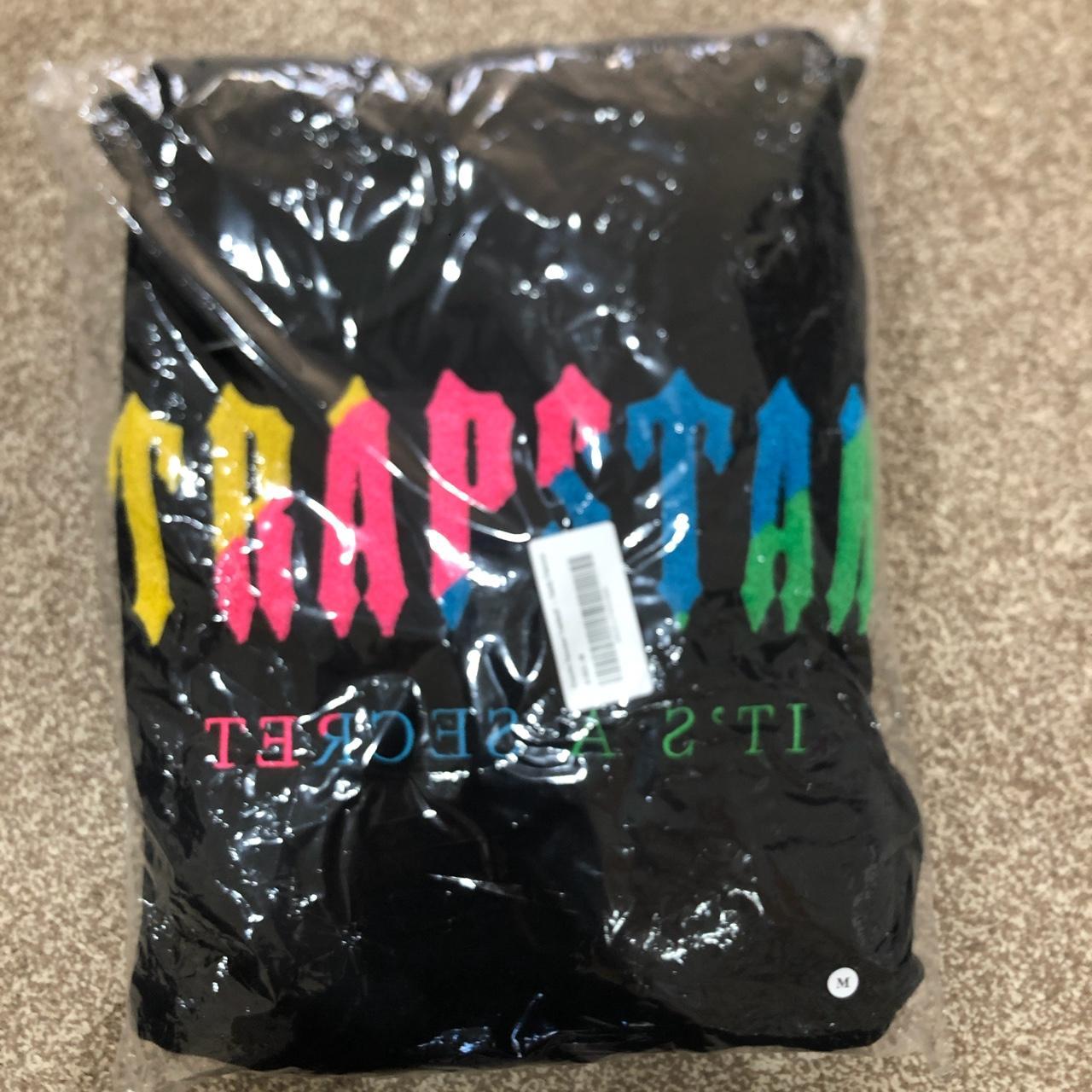 Trapstar irongate black candy tracksuit medium... - Depop