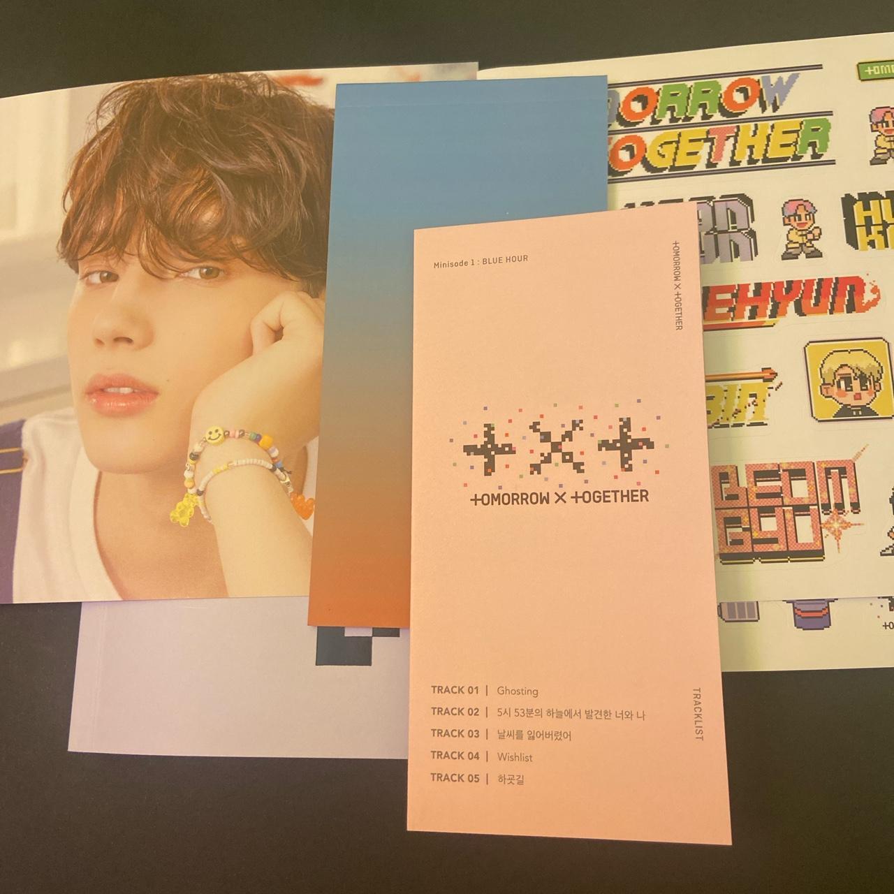 Official TXT blue hour version r album includes... - Depop
