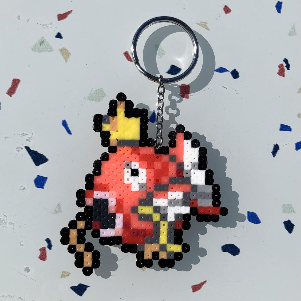 Magikarp Pokémon Perler Keychain 🌊 Size: about... - Depop