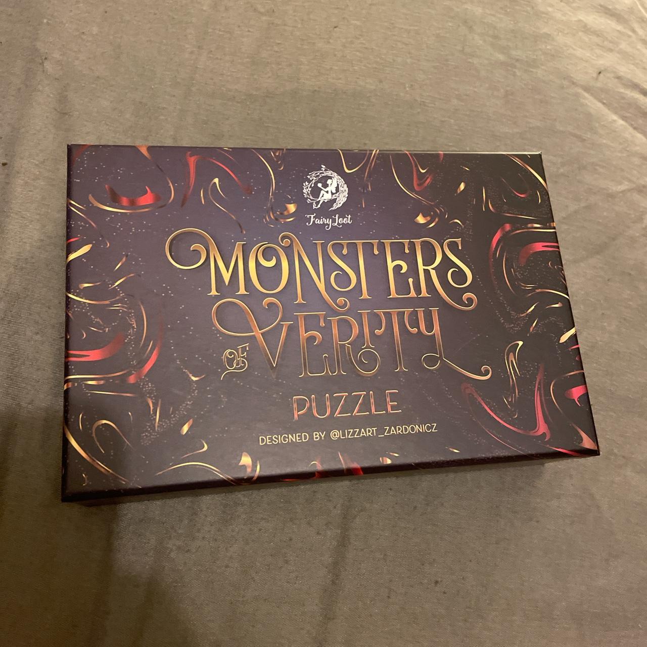 Fairyloot January Monsters Within Jan 2022 - August... - Depop Fairyloot January Monsters Within Jan 2022 - August... - Depop