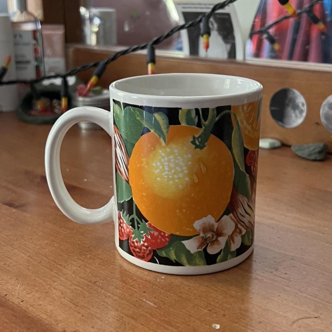 Artsy Fruit Mug!! #dinnerware #mugs #artmug #fruit - Depop