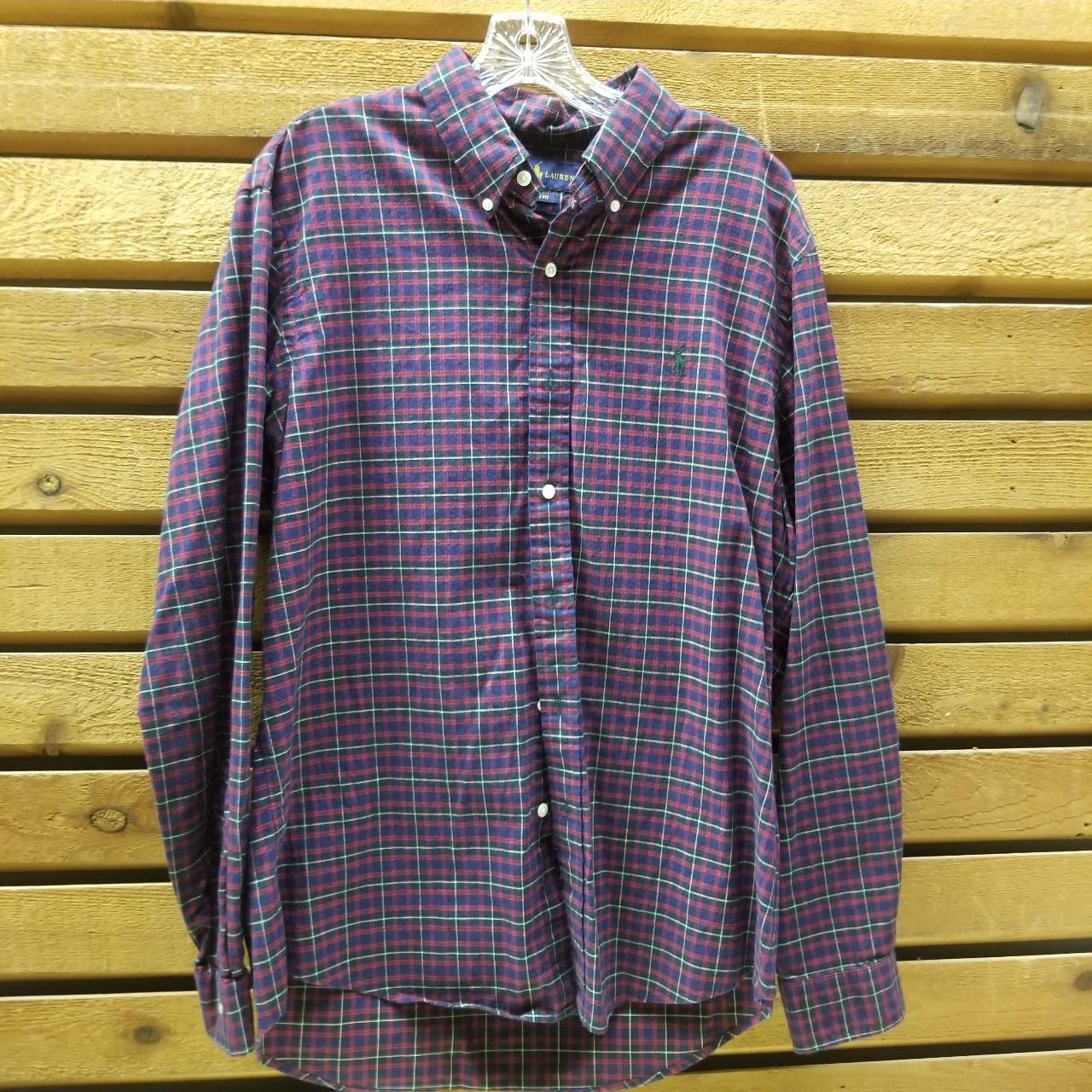 Polo by Ralph Lauren button-down classic pattern... - Depop