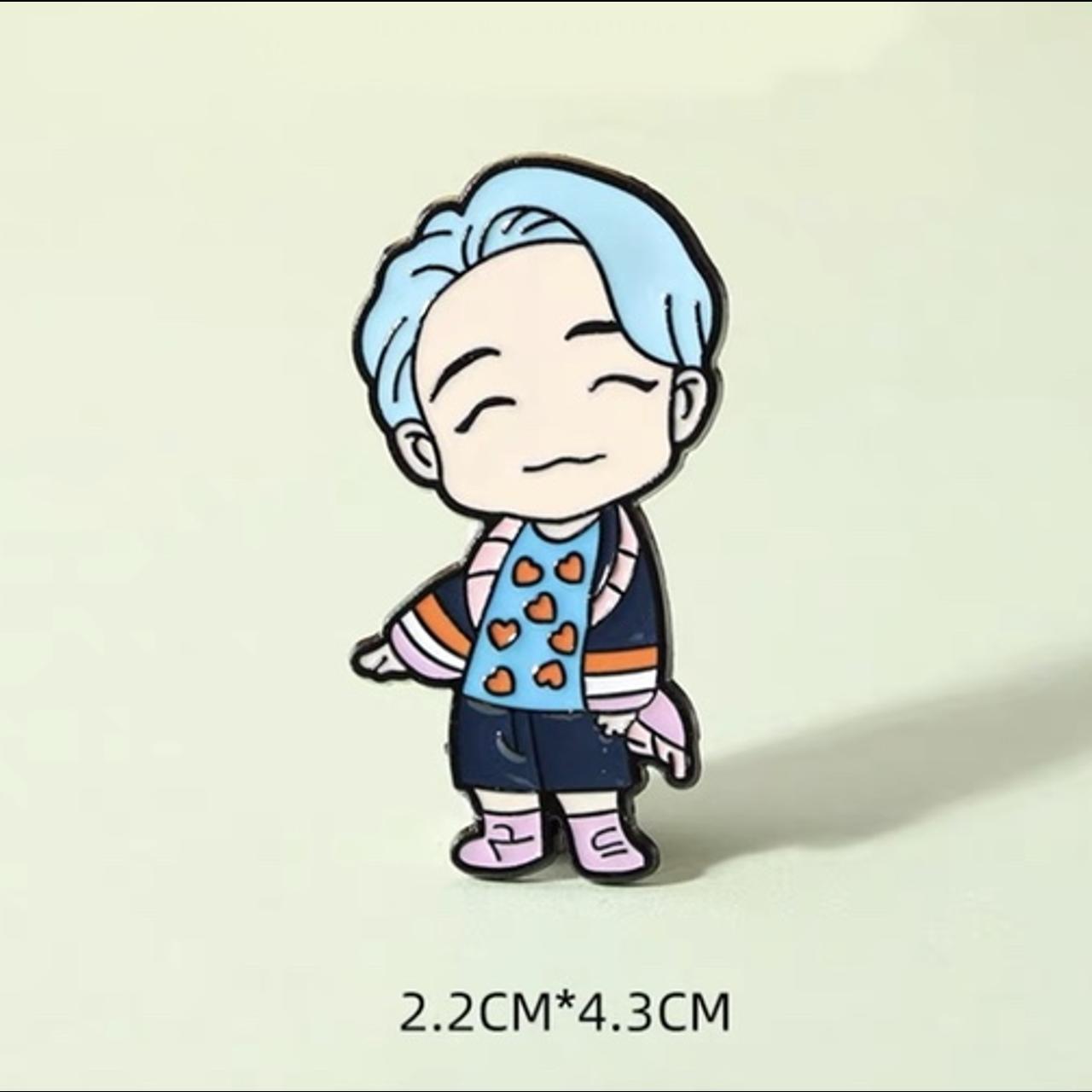 BTS CHIBI RM PIN buy any three pins and get one... - Depop