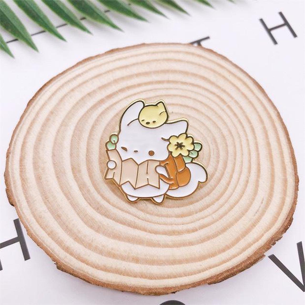 cute map bunny 🗺 BUY ANY THREE PINS GET ONE FREE... - Depop