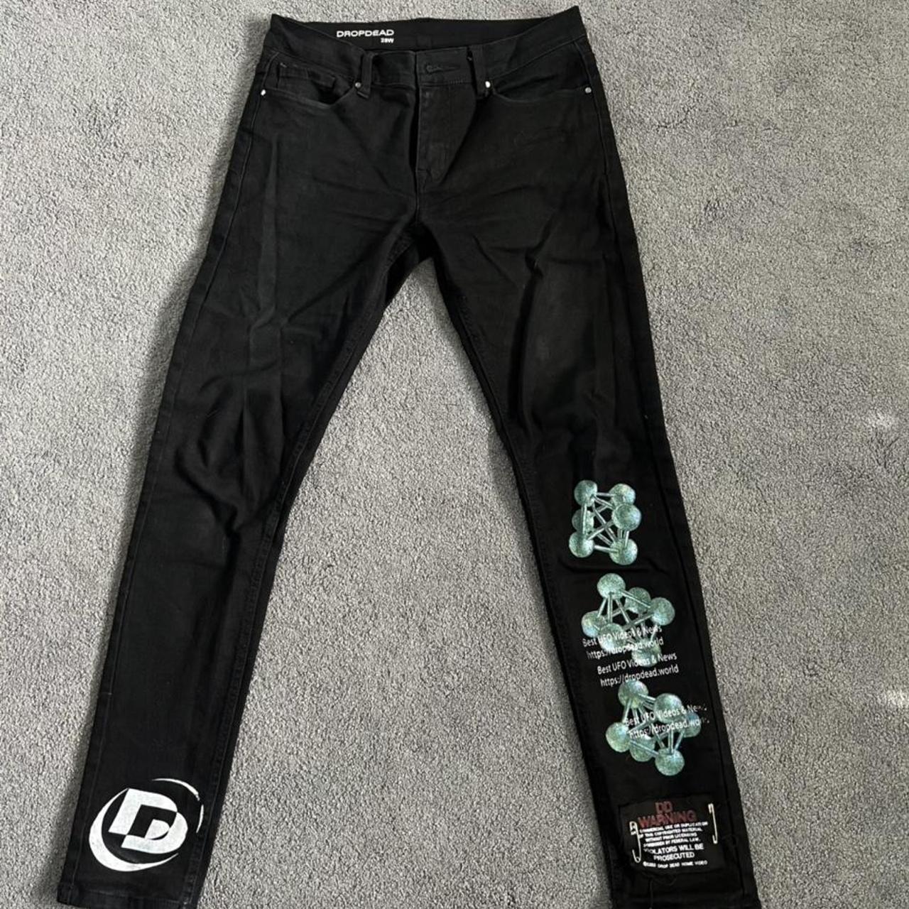 Drop dead VCR jeans worn a couple of times. Oli... - Depop