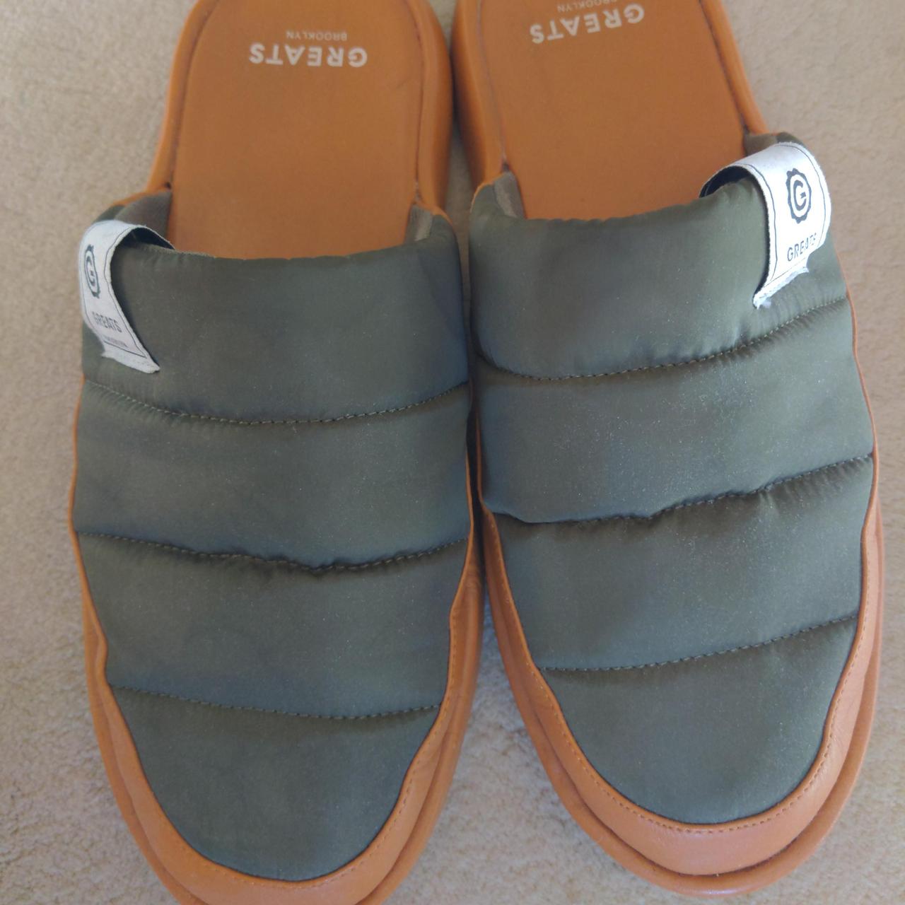 Greats Brooklyn slippers size 10. I wore these a... - Depop