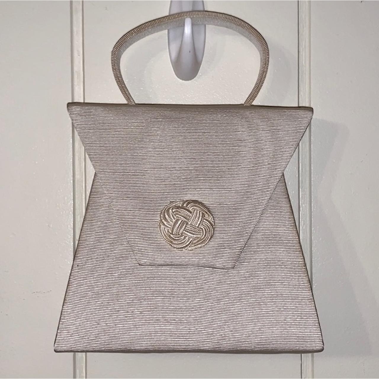 Nwot Sasha small ivory cloth purse Can be used as... - Depop