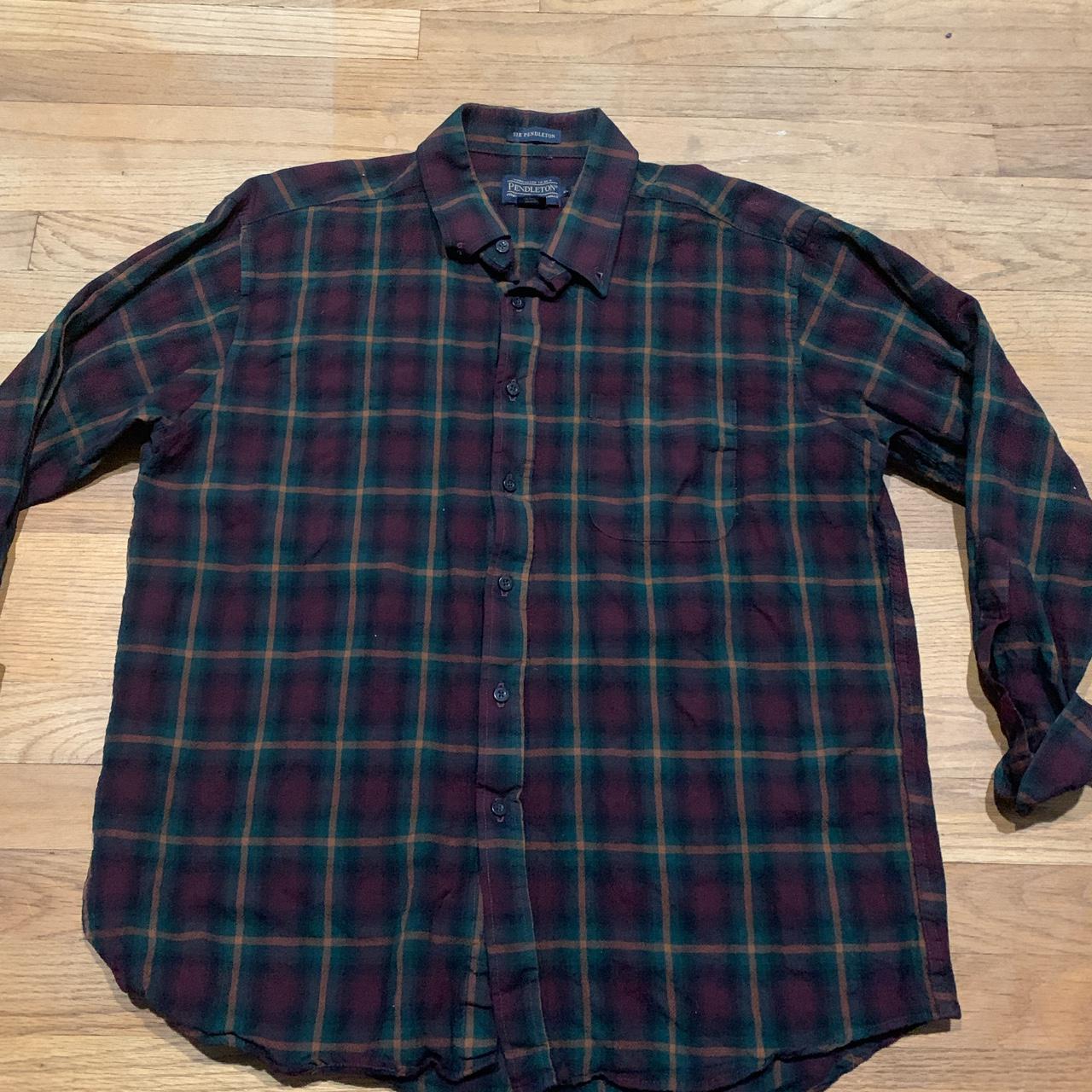 sir pendleton XL vintage flannel , honestly gonna... - Depop