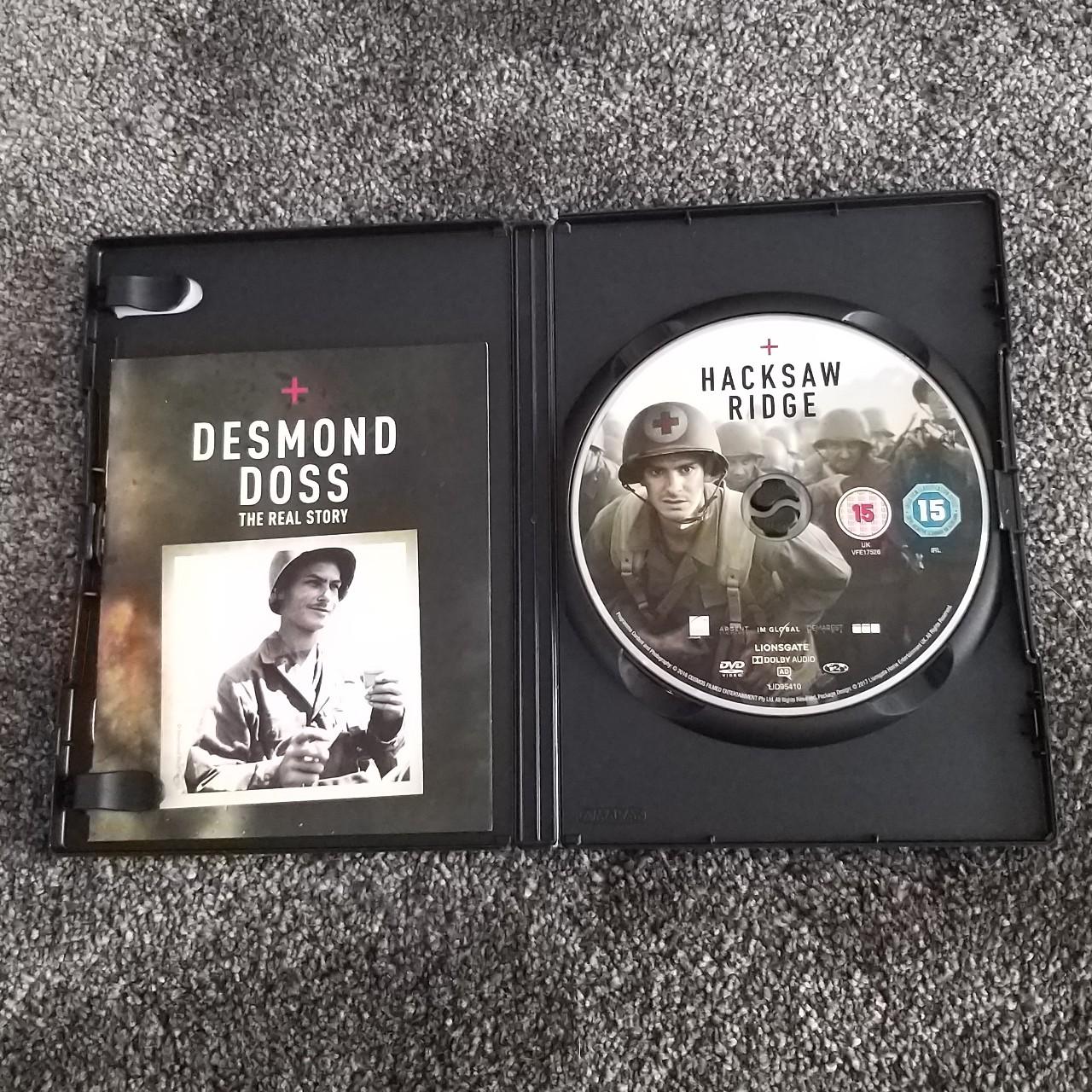 Hacksaw Ridge DVD Great condition Rated 15 OPEN TO... - Depop