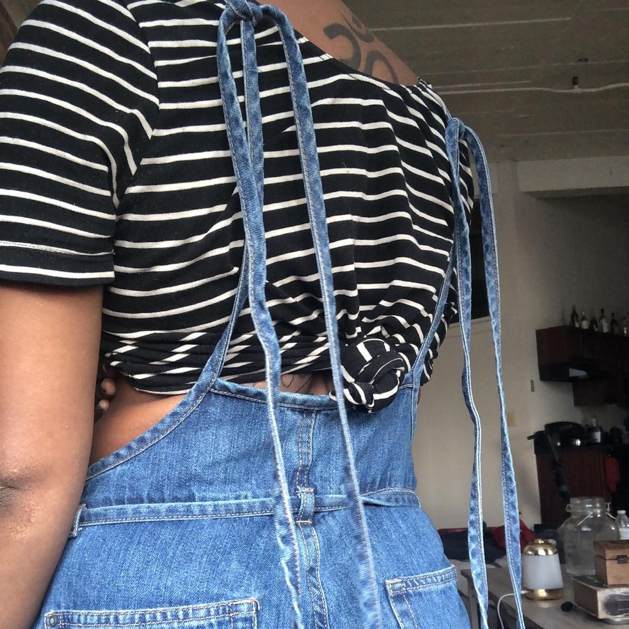 Lefties brand tie string overalls got these from the... - Depop