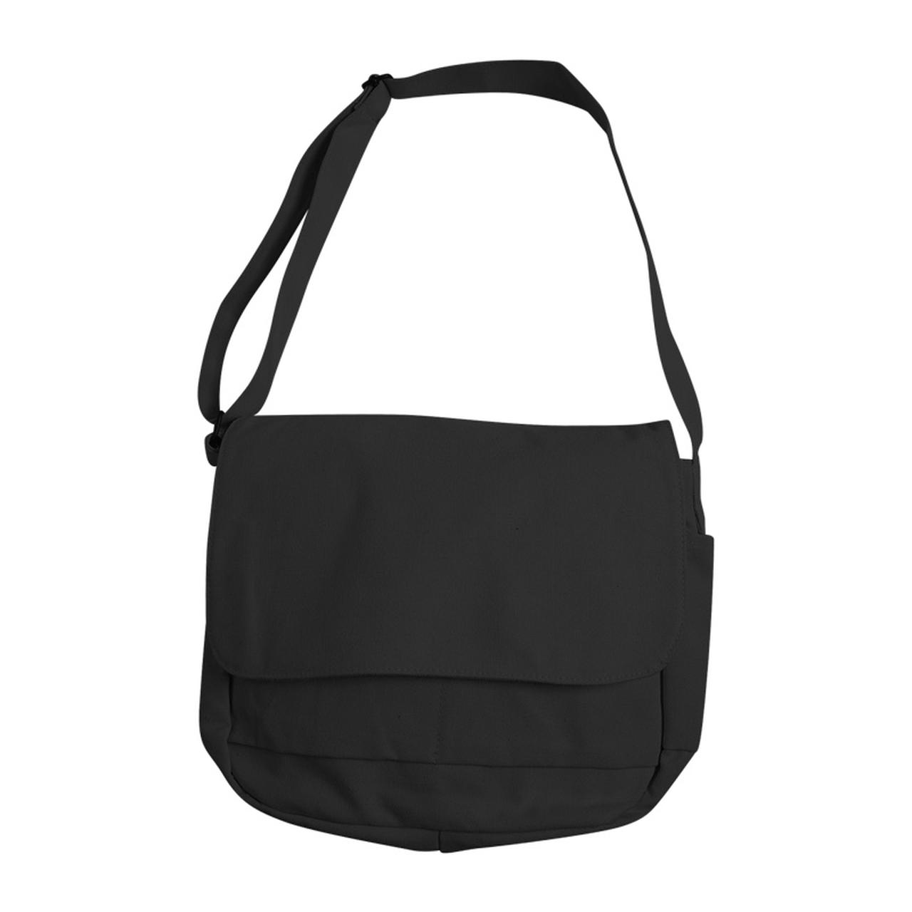 Flap front crossbody bag in black from Stylenanda... - Depop