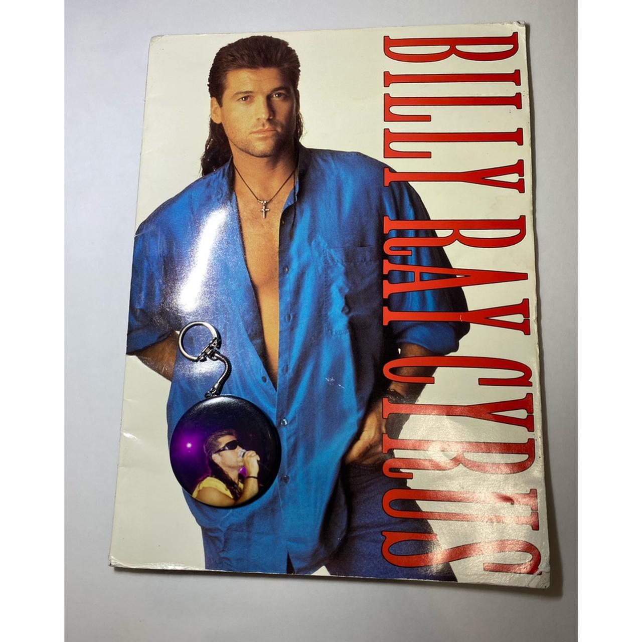 🤠 🎸 🎻 Billy Ray Cyrus 1993 concert program and... - Depop