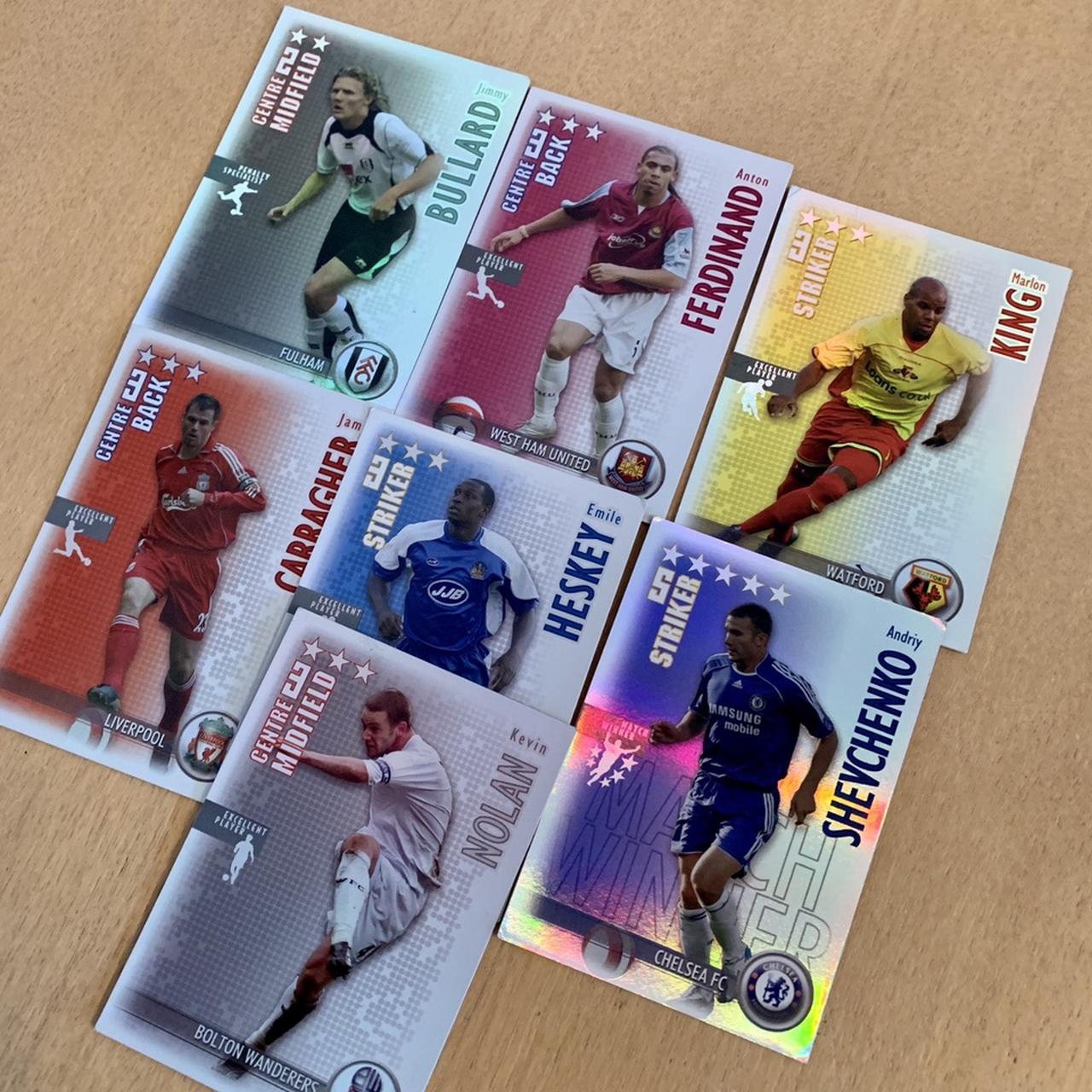 7 rare shoot out cards! #football #footballcards... - Depop