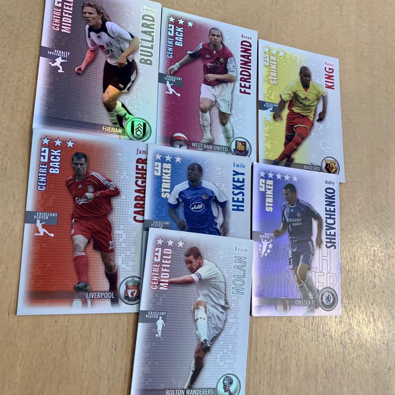 7 rare shoot out cards! #football #footballcards... - Depop