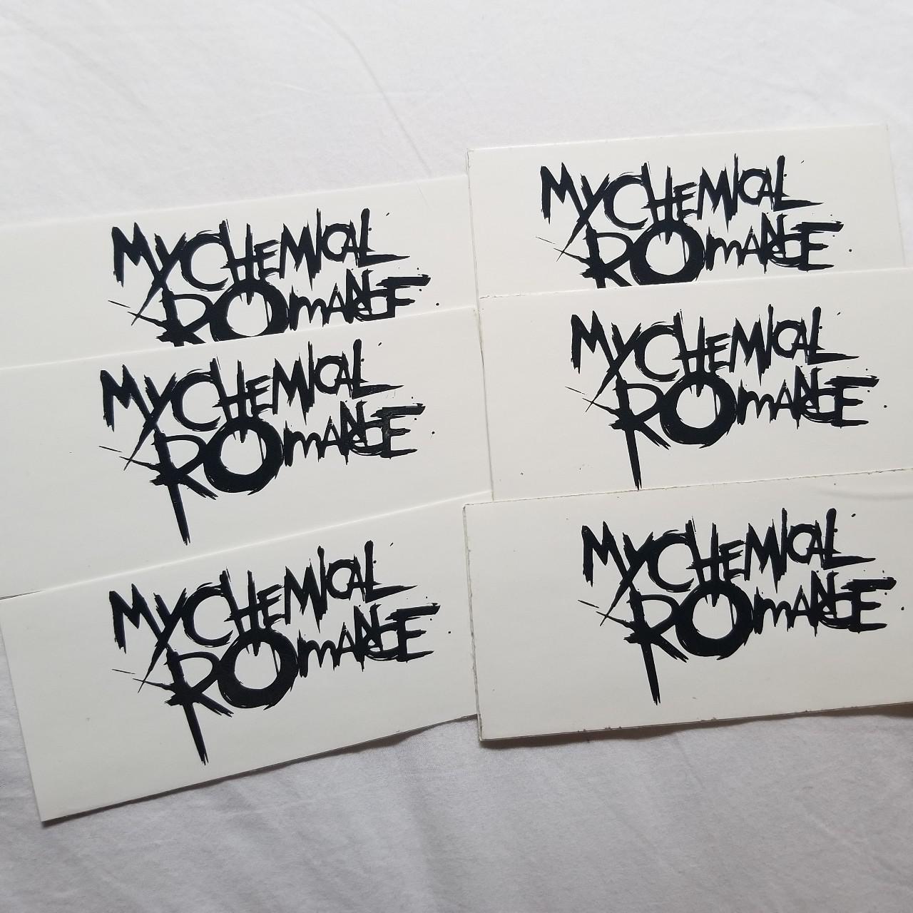 •My Chemical Romance stickers (set of 3)... - Depop