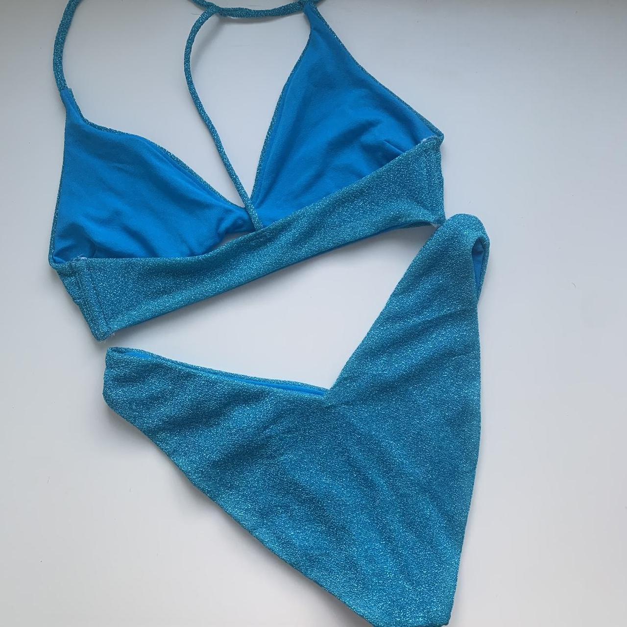 ASOS Women's Blue Bikinis-and-tankini-sets | Depop