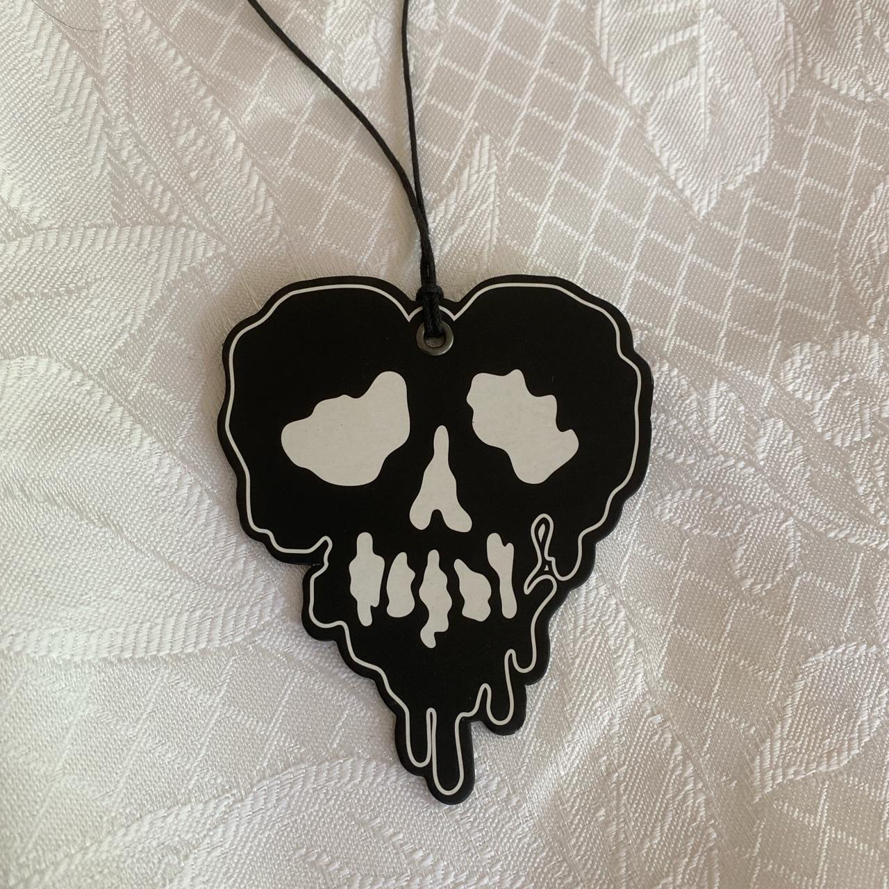 Oli Sykes Drop Dead skull heart necklace. This is... - Depop