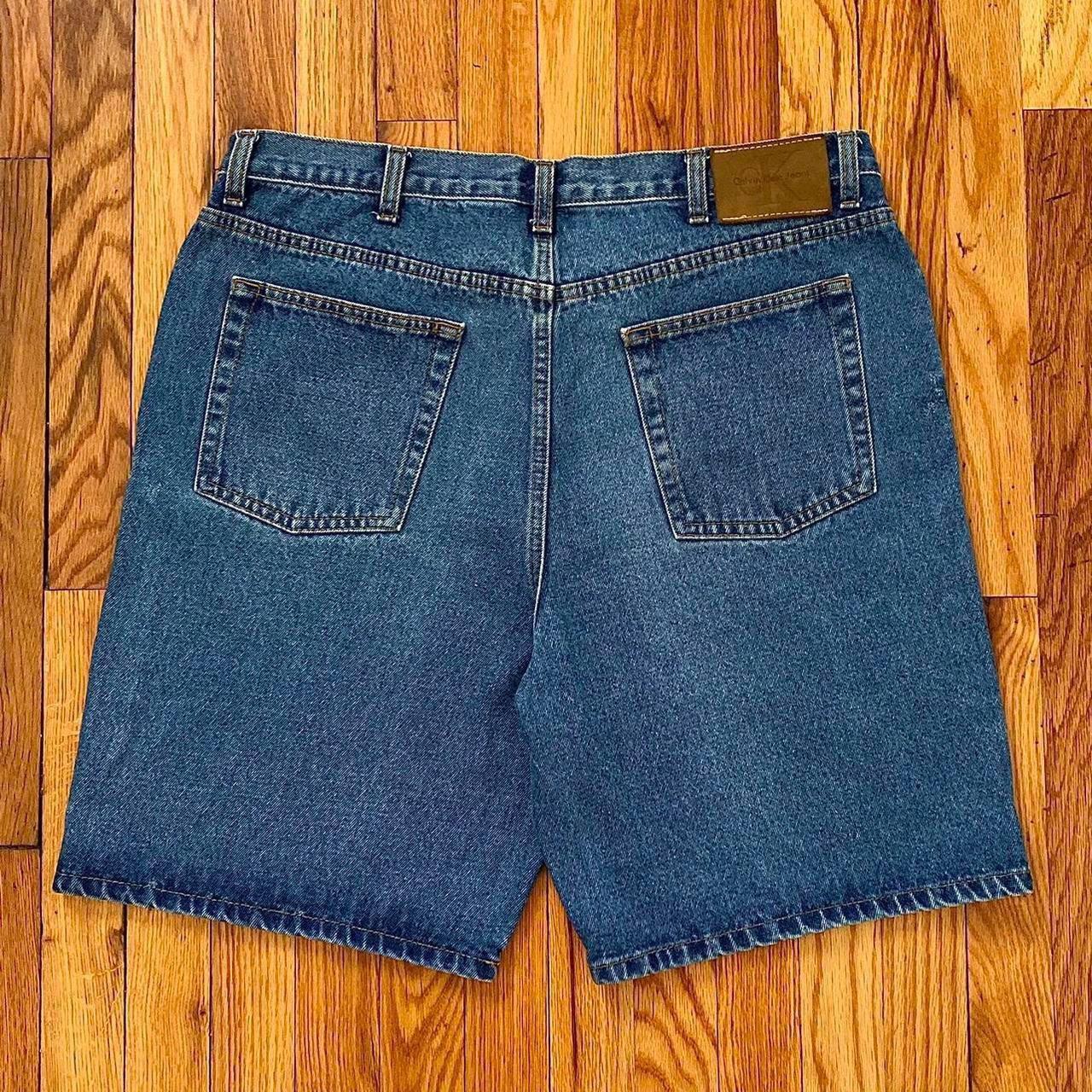 Calvin Klein Jeans Mens Blue Shorts Depop