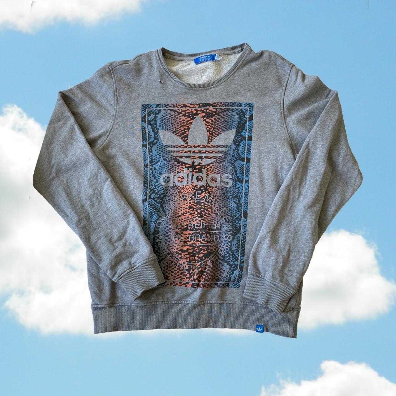 Vintage Adidas jumper size L! Bought in thrift shop... - Depop