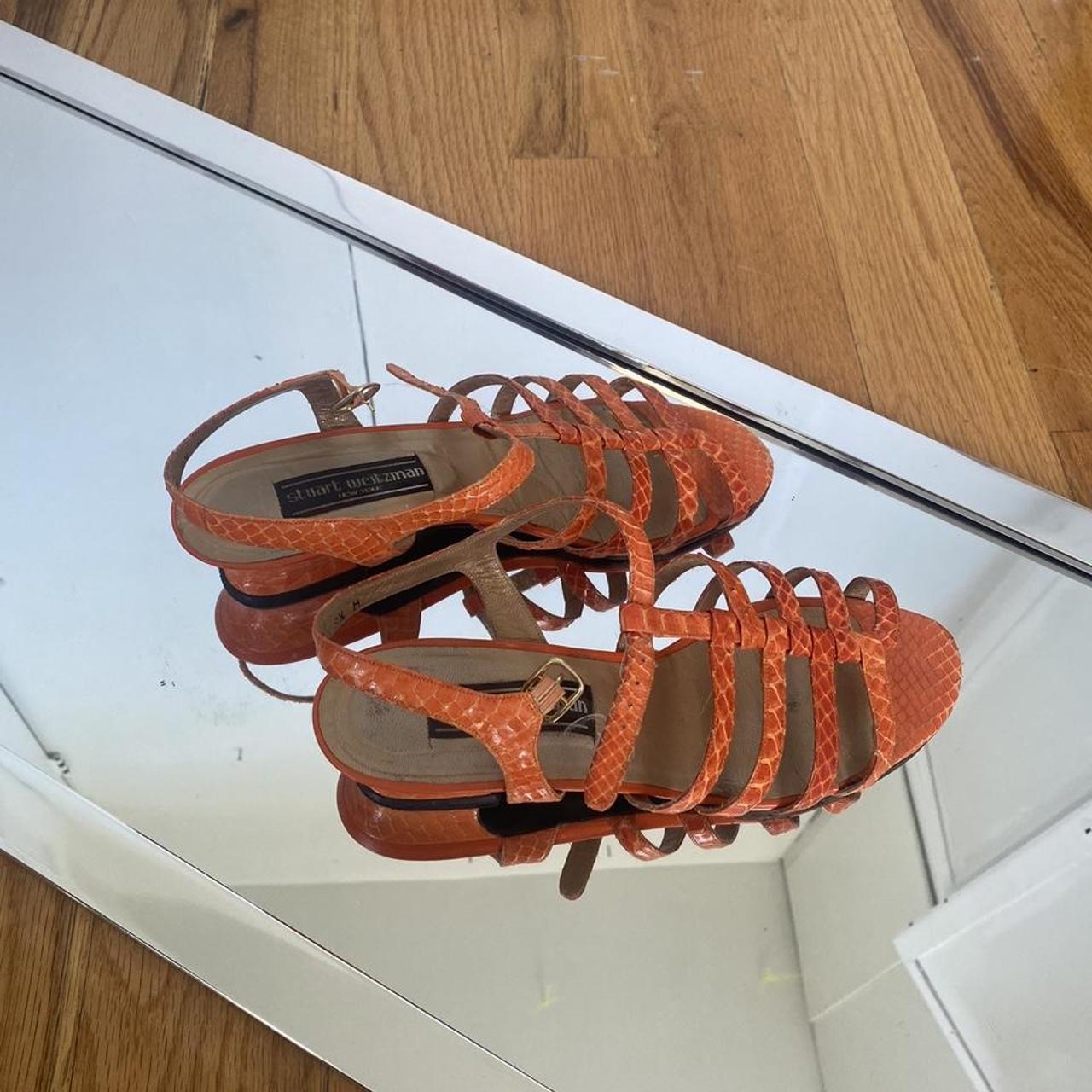 RARE Vintage Stuart Weitzman gladiator sandal -... - Depop