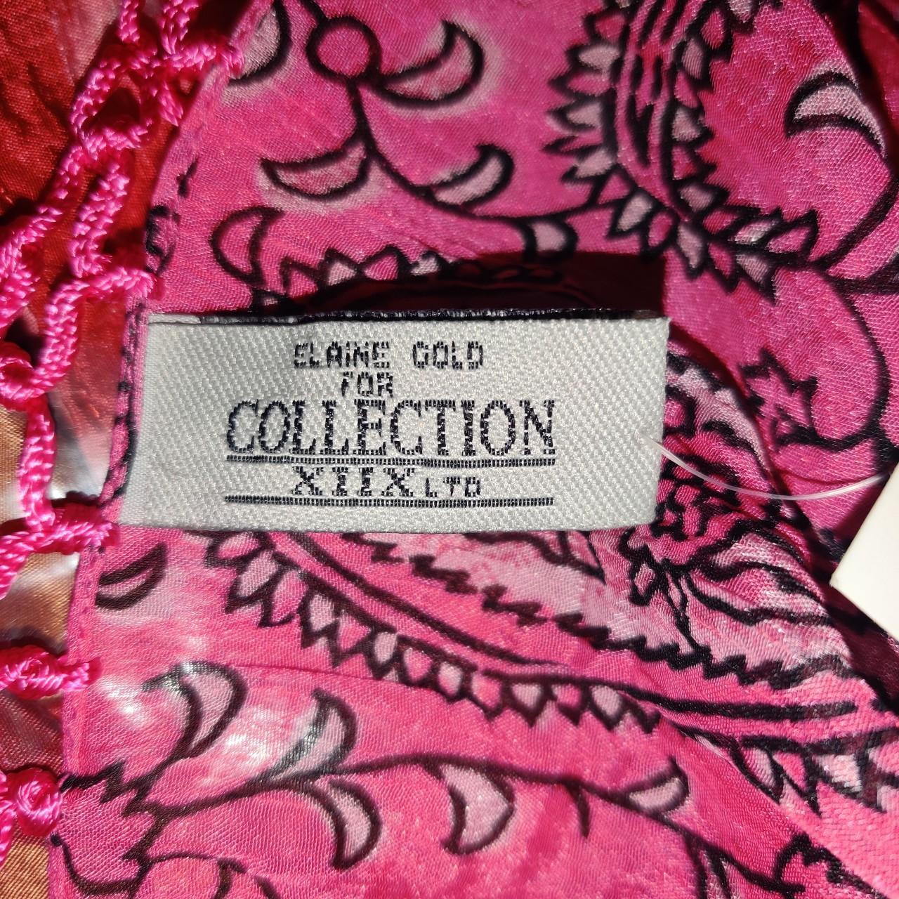 Vintage Elaine Gold Collection XIIX Ltd Paisley Boho... - Depop