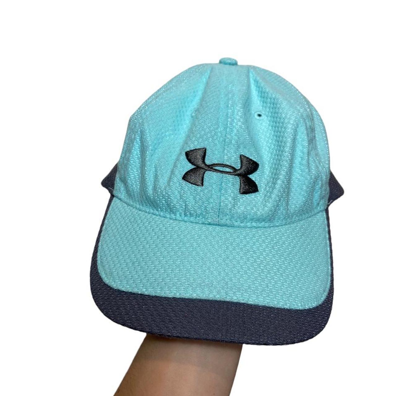 Under Armour Women's Blue and Grey Hat | Depop