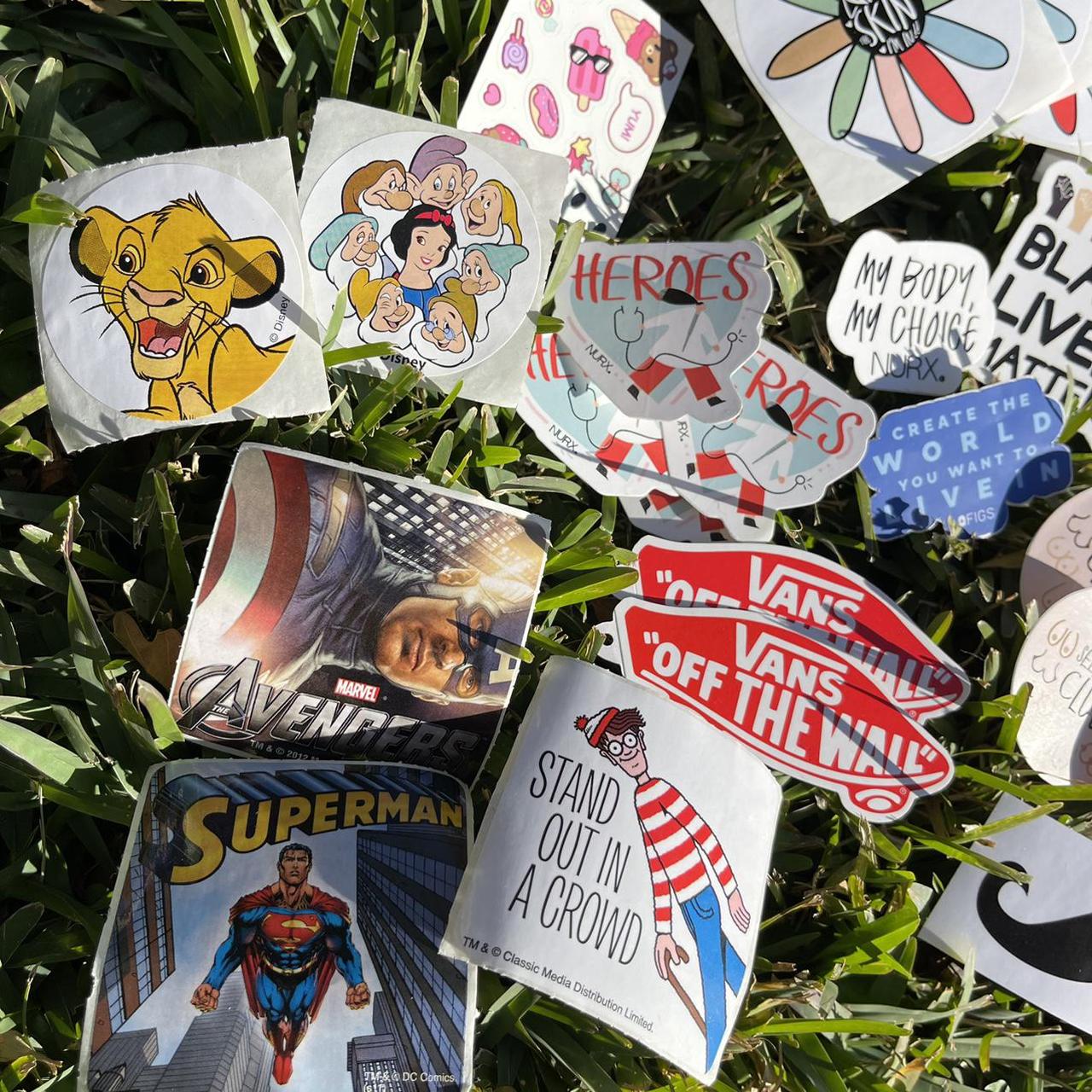 Random Stickers •vans stickers •black lives matter... - Depop