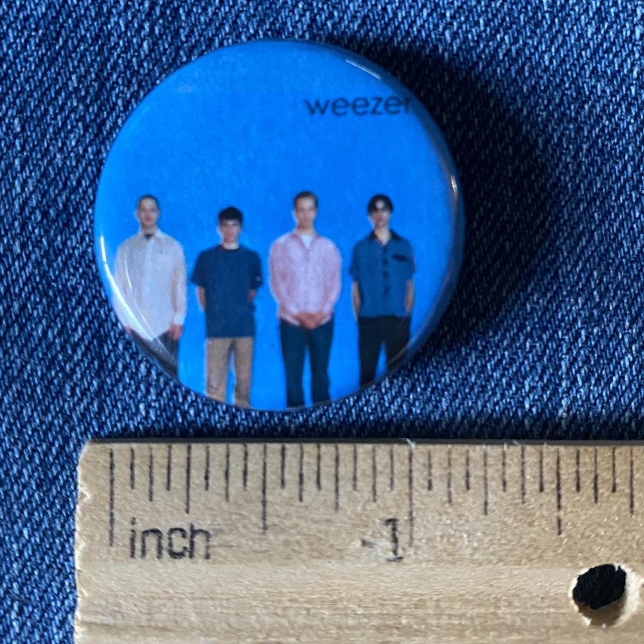 Weezer pin!! 🦋 Super cute for a backpack or... - Depop