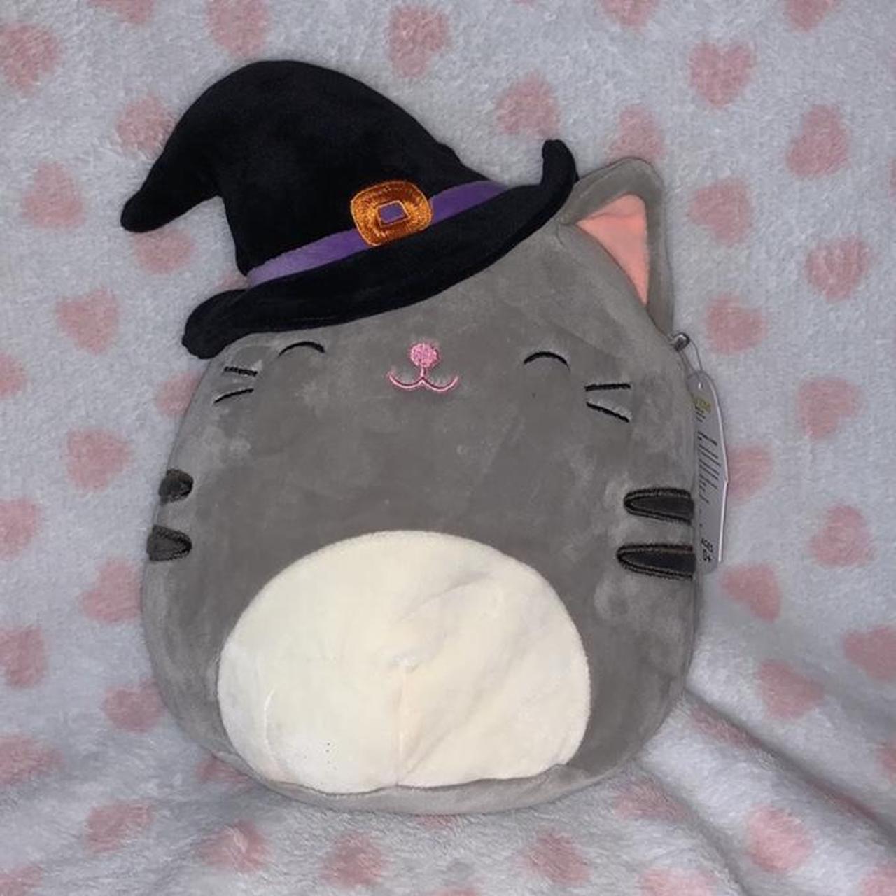 Squishmallow Tally the Tabby Cat Halloween Witch... - Depop