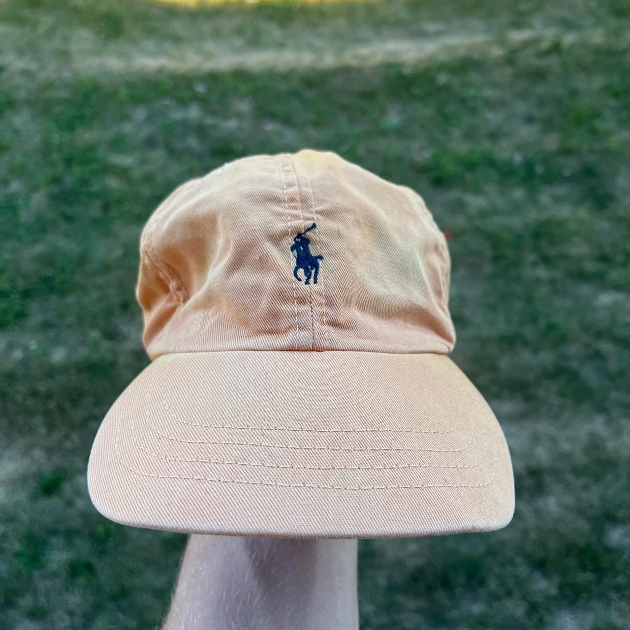 Polo Men's Orange Hat | Depop