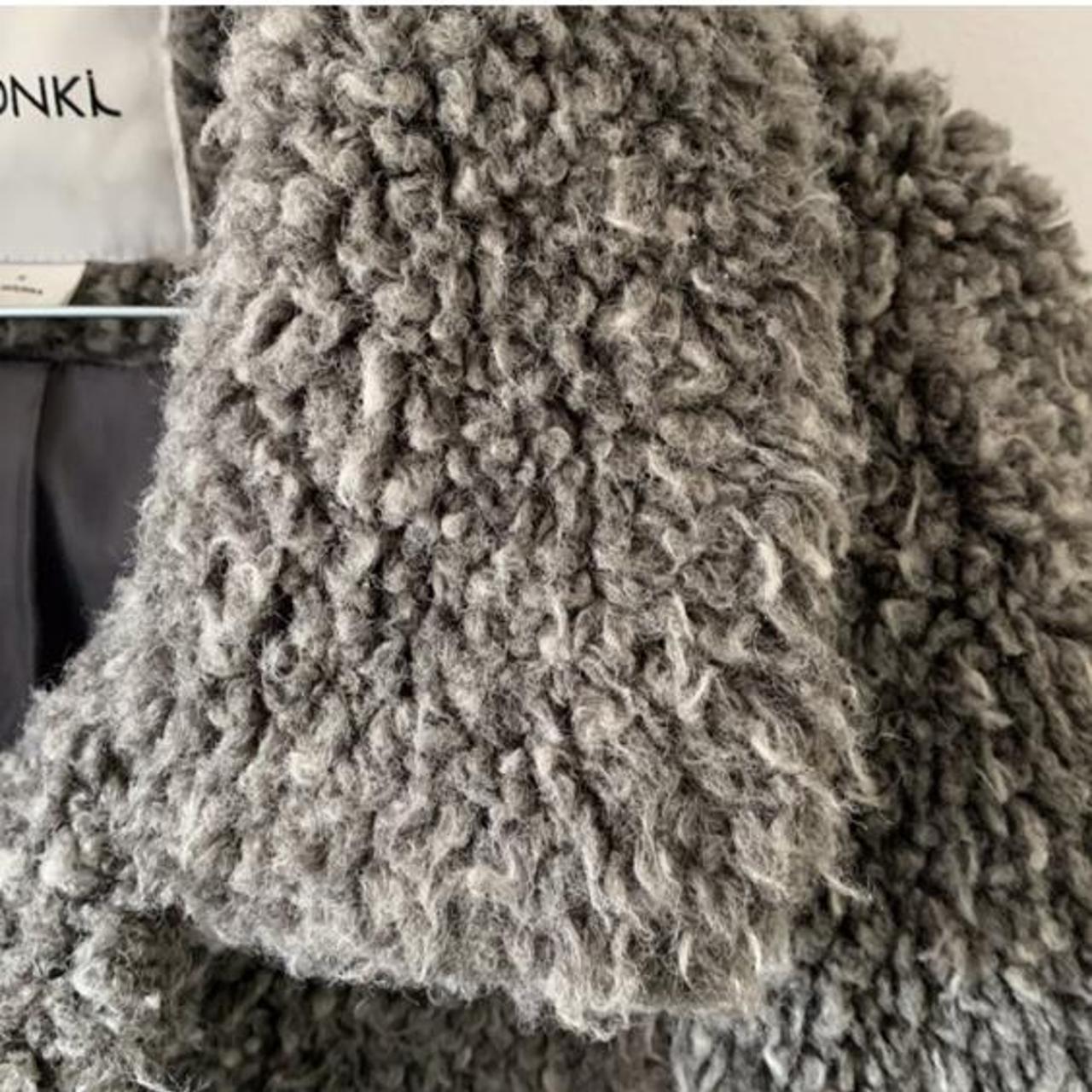 Fluffy Monki Jacket Size S Fits xs-m 10/10 💌 SUPER... - Depop