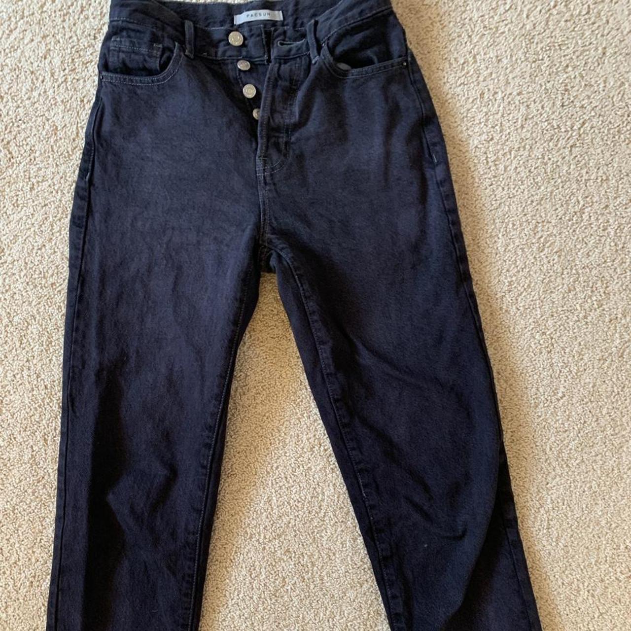 Pacsun high rise straight leg denim jean Rit dyed... - Depop