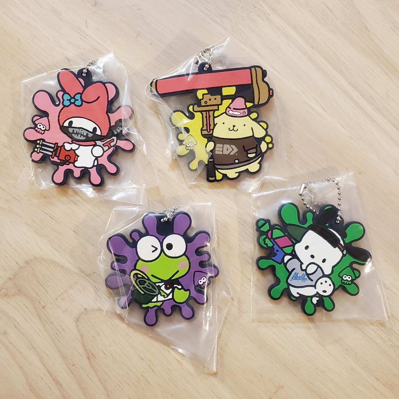 SANRIO / SPLATOON RUBBER KEYCHAINS // MELODY IS... - Depop
