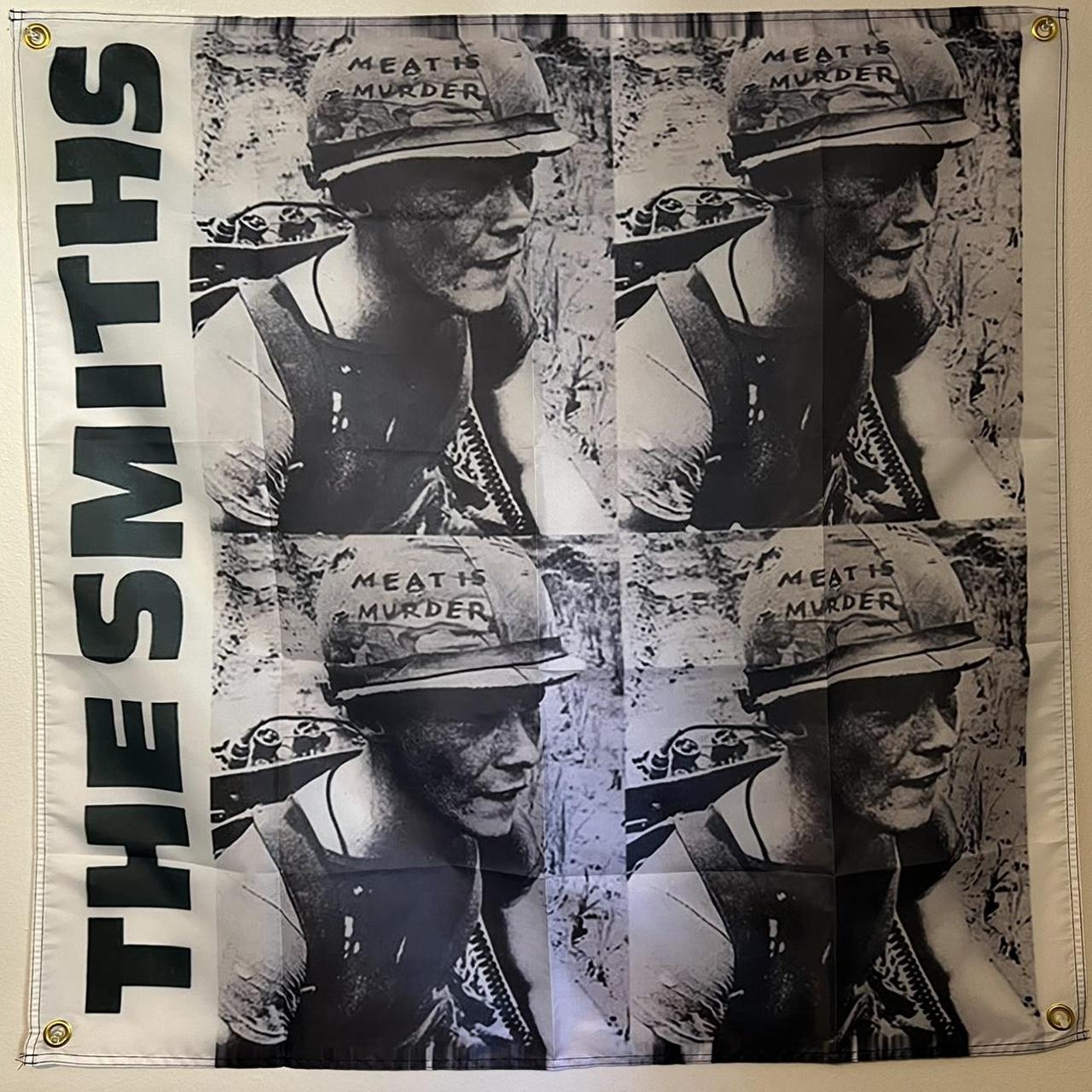 The Smiths- Meat is Murder banner. 3x3ft print with... - Depop