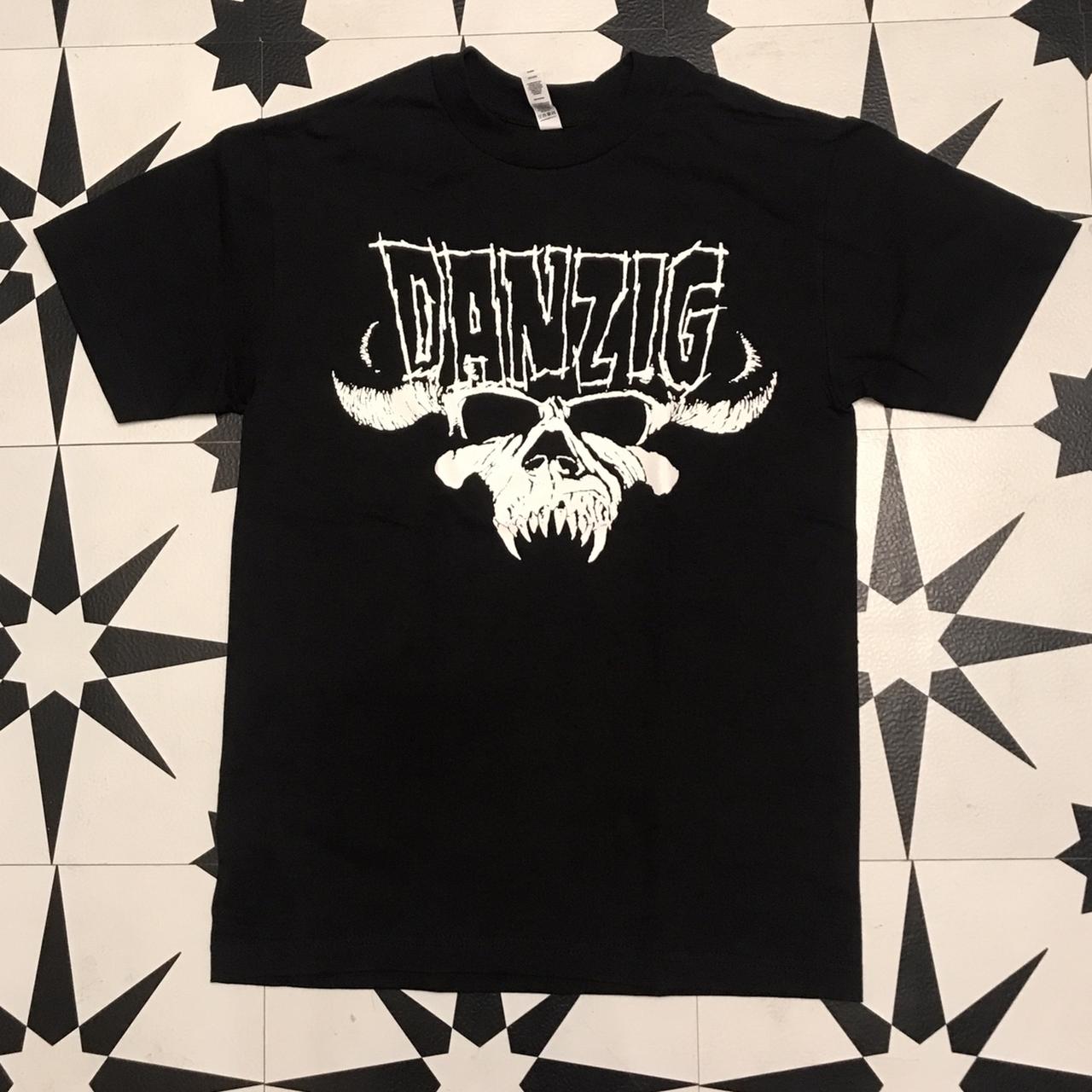 Danzig shirt. Unworn/unwashed crispy shirt. Classic... - Depop