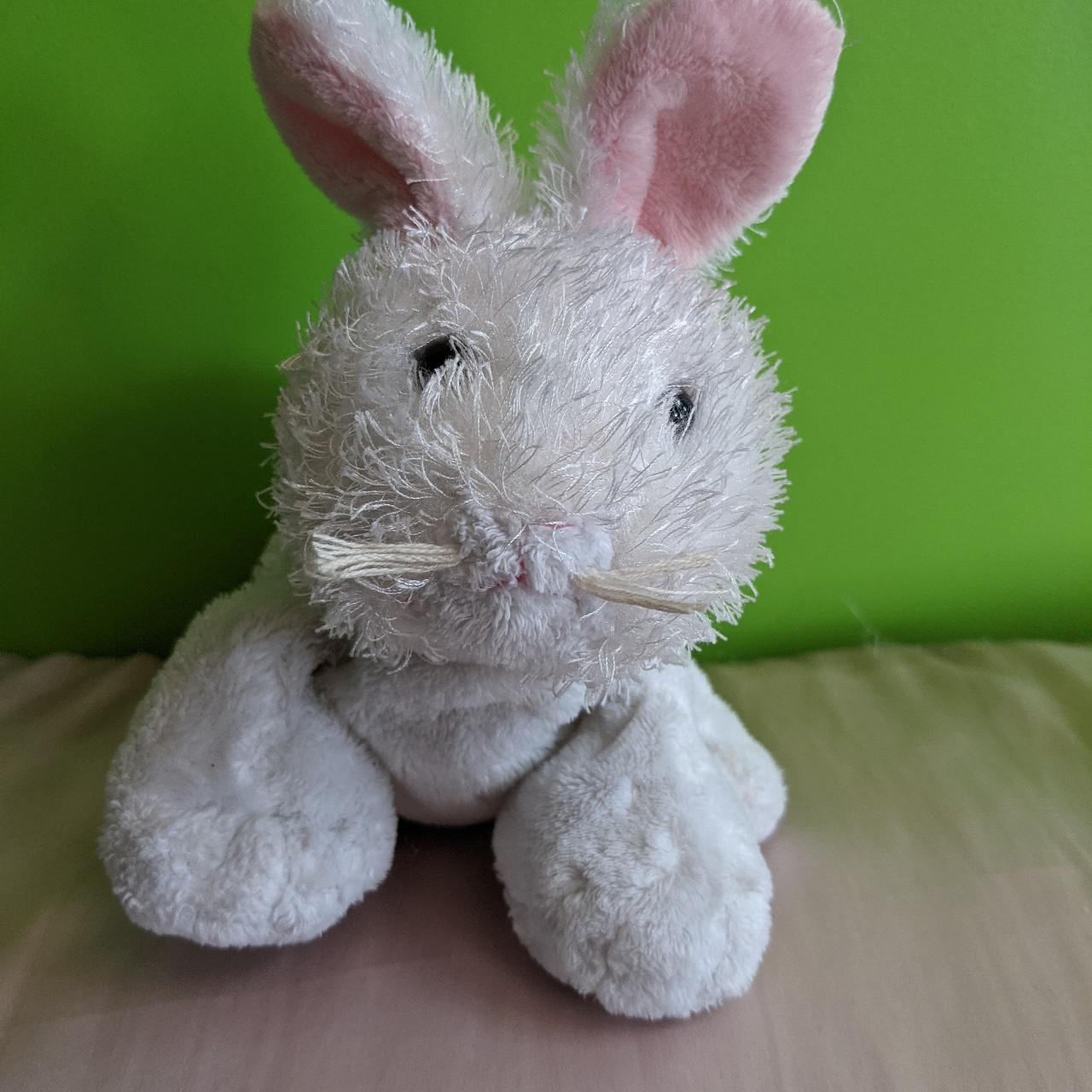 Rabbit Webkinz Plush Slightly raggedy, no game... - Depop