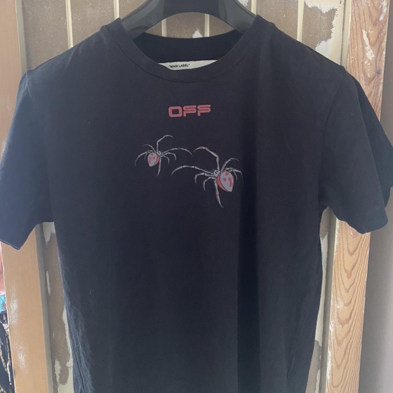 Off white spider tee SS19 Worn three times Fits small - Depop