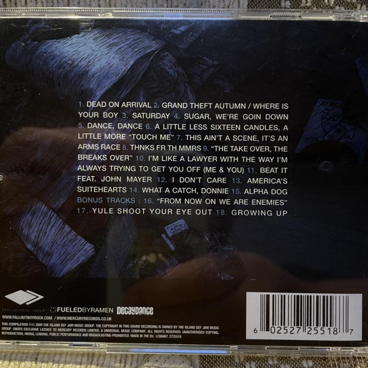 Fall out boy greatest hits £5 mint condition #cds... - Depop