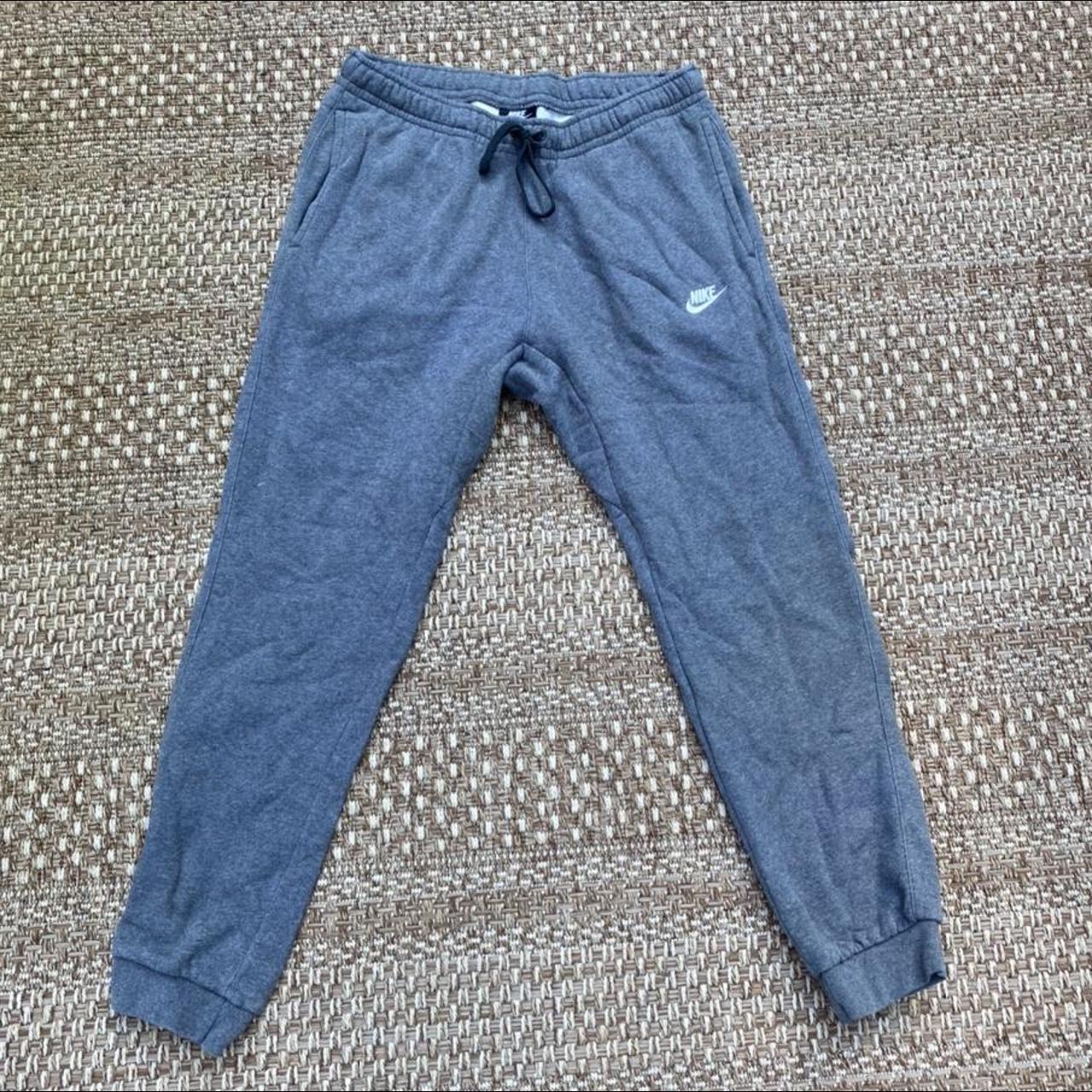 Cozy Grey Nike Jogger Sweat Pants Nike Joggers Depop