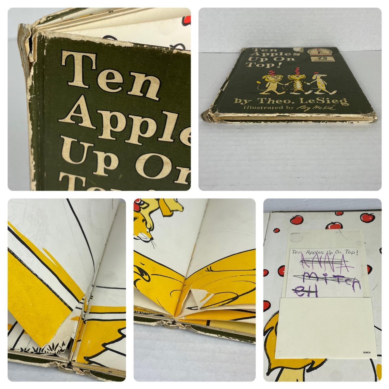 Ten Apples Up On Top Dr. Seuss Children’s Book... - Depop