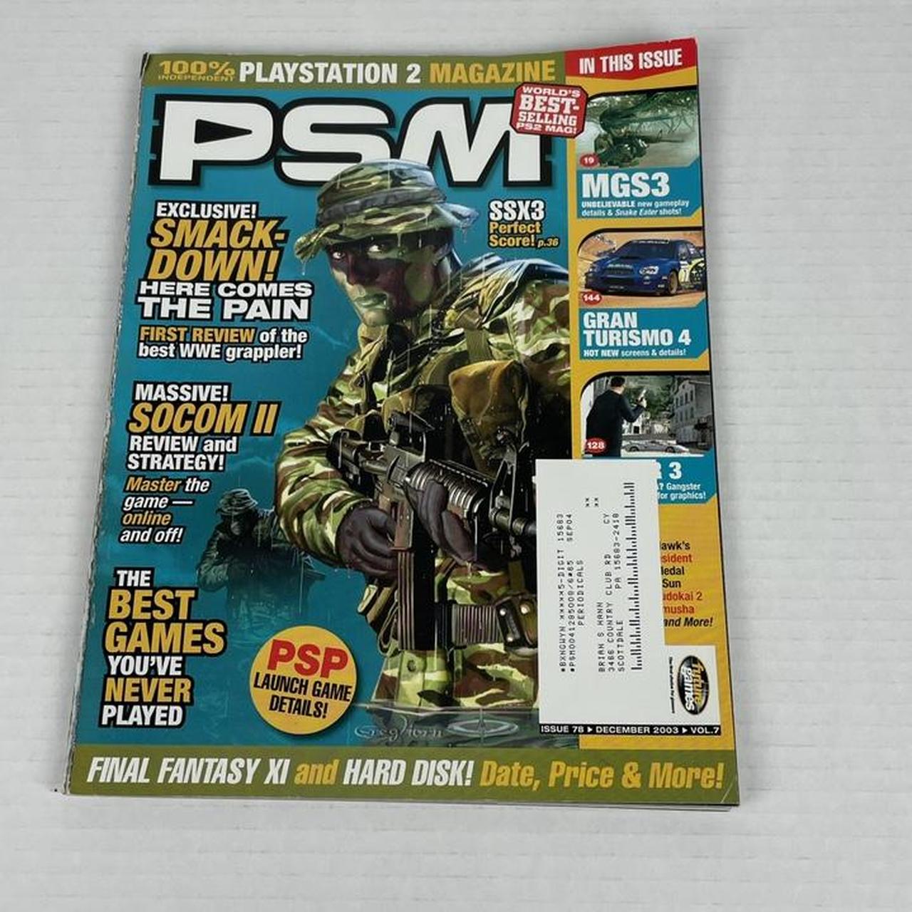 PSM PlayStation Magazine Issue 78 Volume 4 December... - Depop