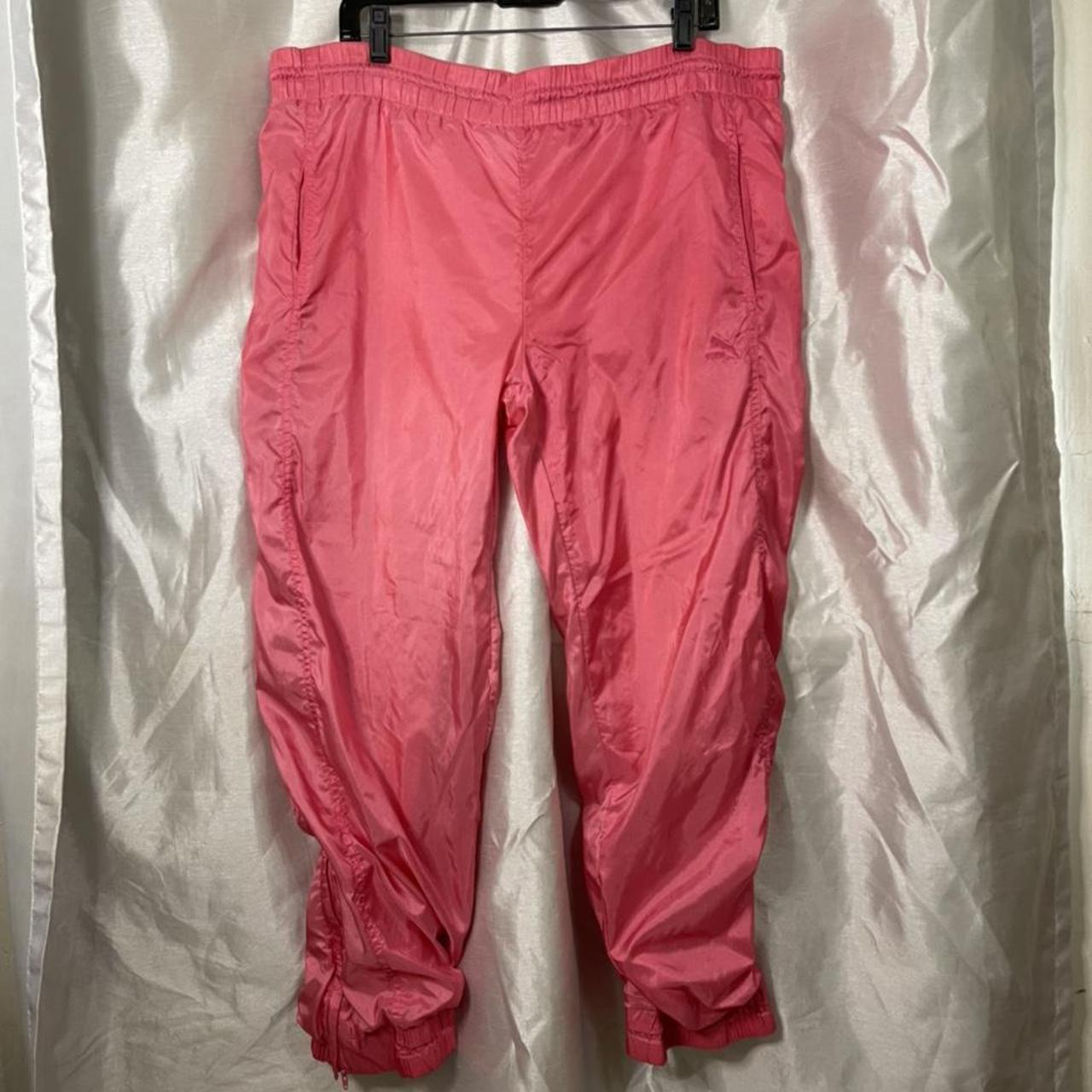 Puma Women's Pink and White Joggers-tracksuits | Depop