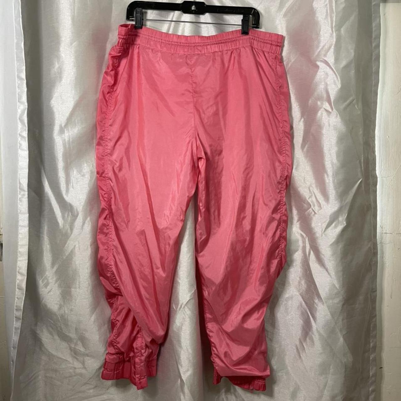 Puma Women's Pink and White Joggers-tracksuits | Depop