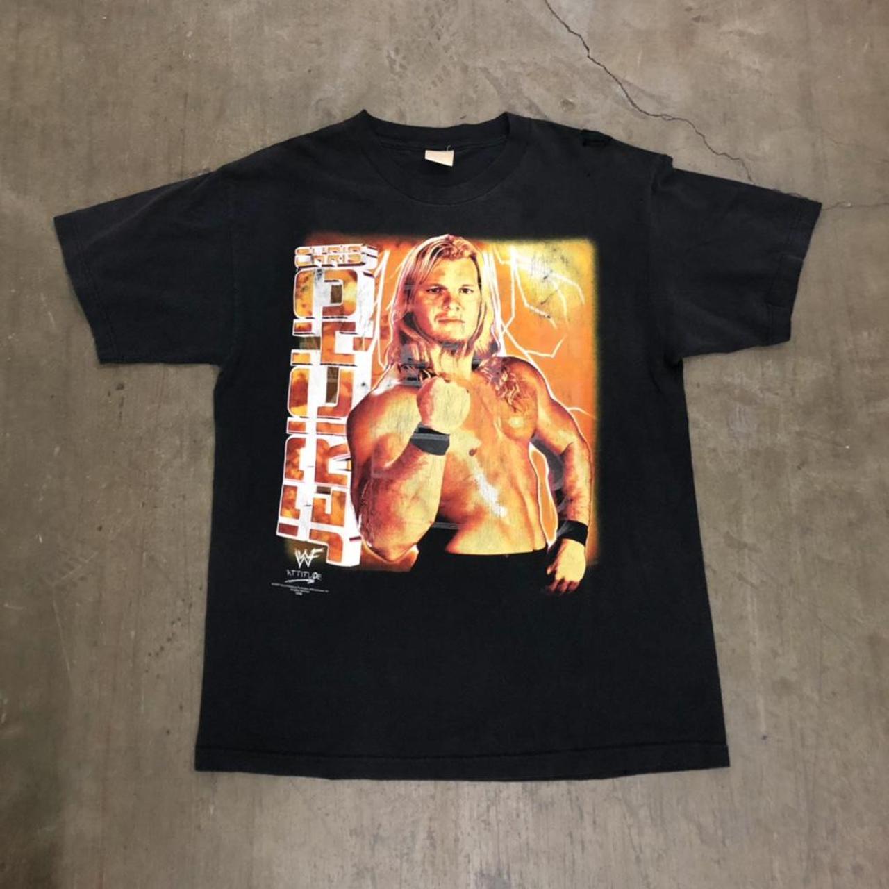 Vintage Chris Jericho Shirt WWF Large RARE WWE WCW... - Depop