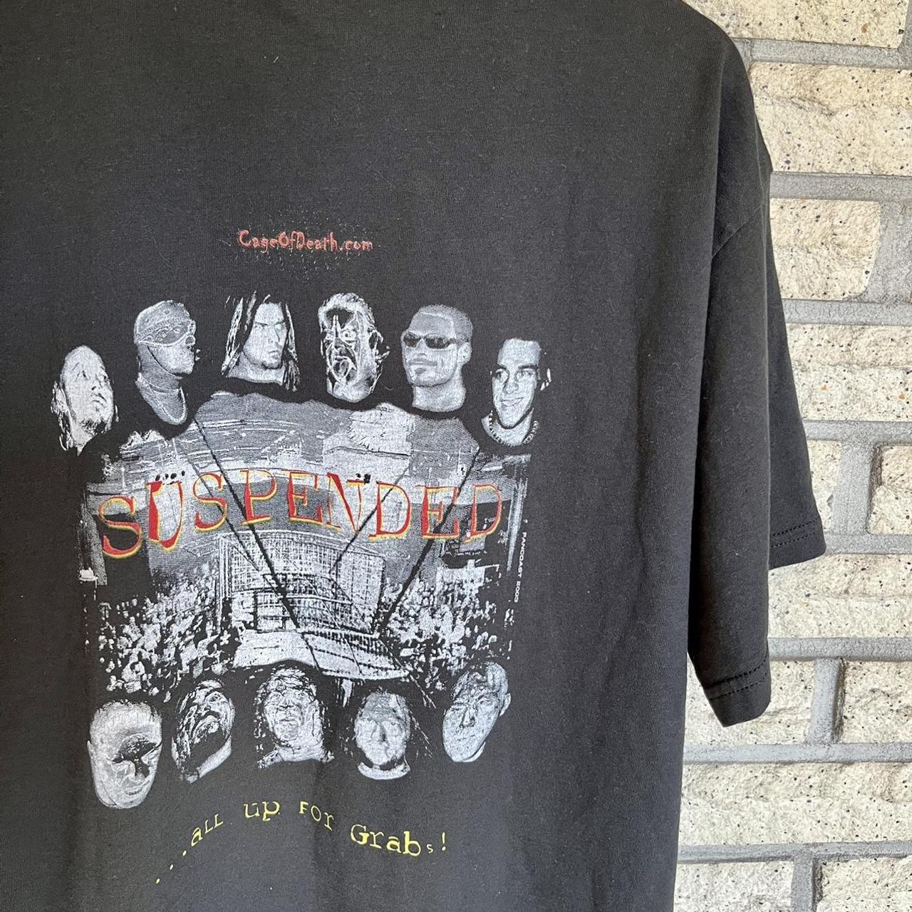 Vintage RARE CZW Wrestling Shirt size XL 2003 Cages... - Depop