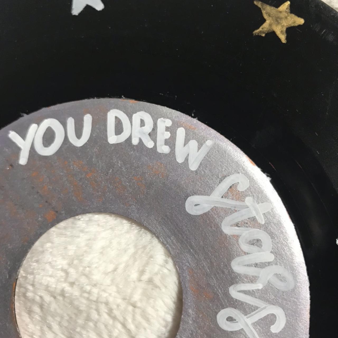 taylor swift ‘cardigan’ inspired painted vinyl 🌟 •... - Depop