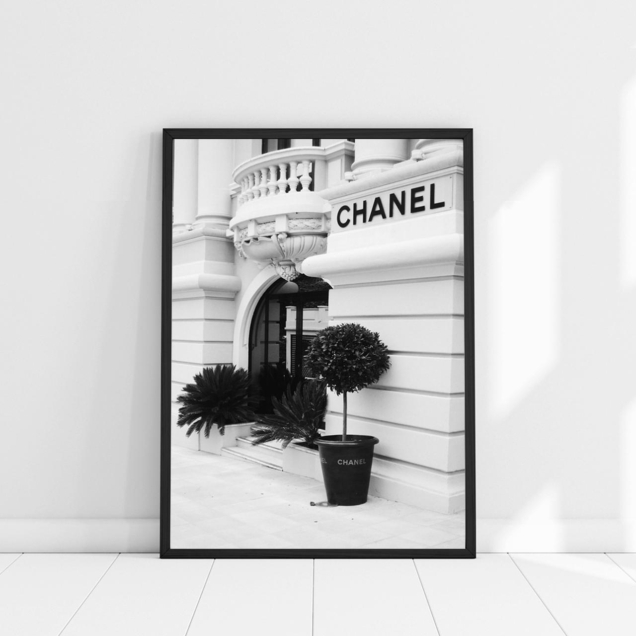A3 Chanel Store Sign Poster ⭐️Printed on quality... - Depop